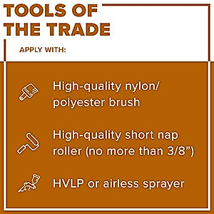 INSL-X CC550109A-01 Cabinet Coat Enamel, Satin Sheen Paint, 1 Gallon, White, 128 Fl Oz (Pack of 1)