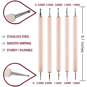 200 Sheets Carbon Paper Graphite Paper Black Carbon Transfer (8.5 x 11.5 inch) Tracing Papers with 5 PCS Embossing Styluses Dotting Tools for Wood Paper Canvas Craft