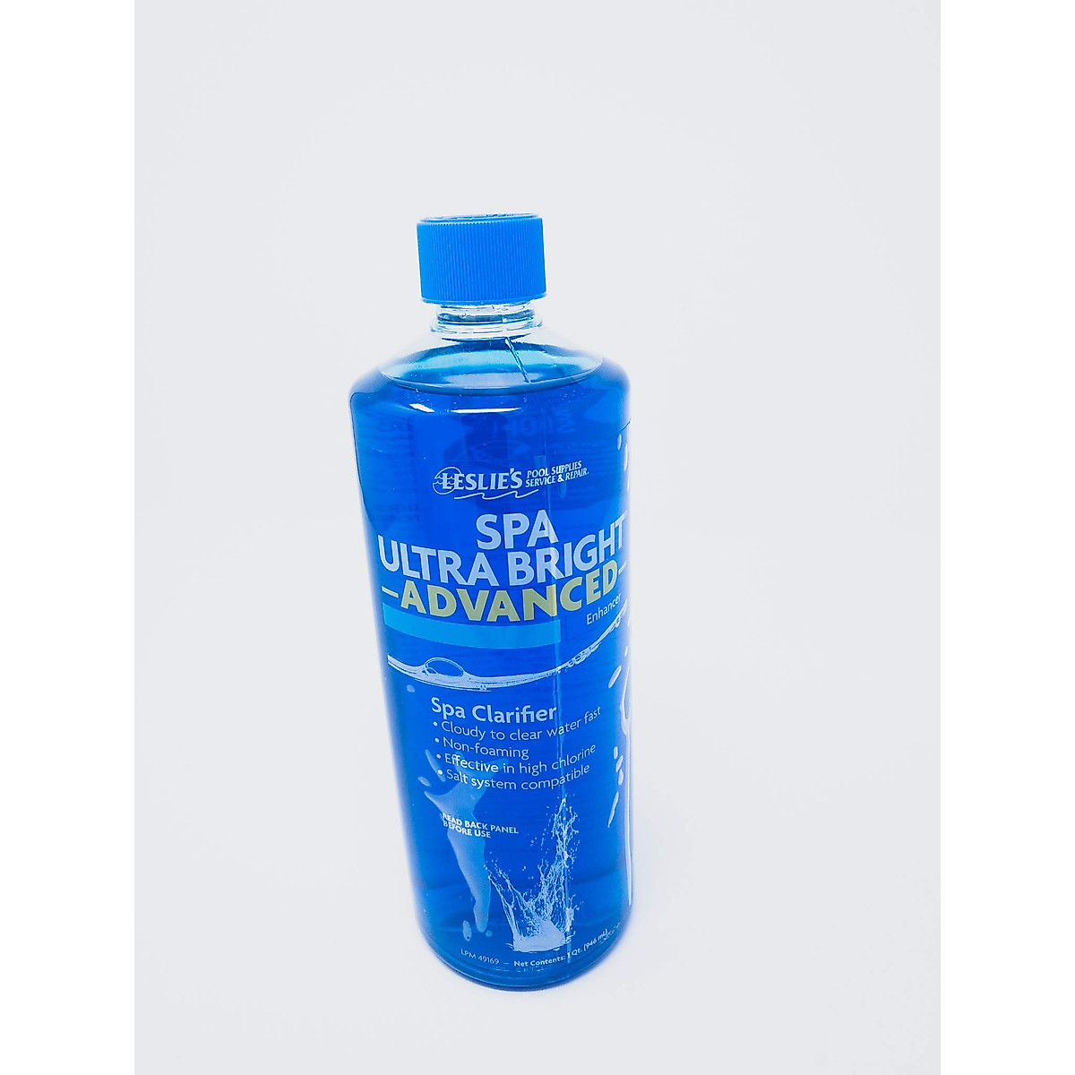 Leslie's Ultra Bright Advanced Clarifier for Swimming Pools - Fast-Acting, Non-Foaming Formula - 1 Quart