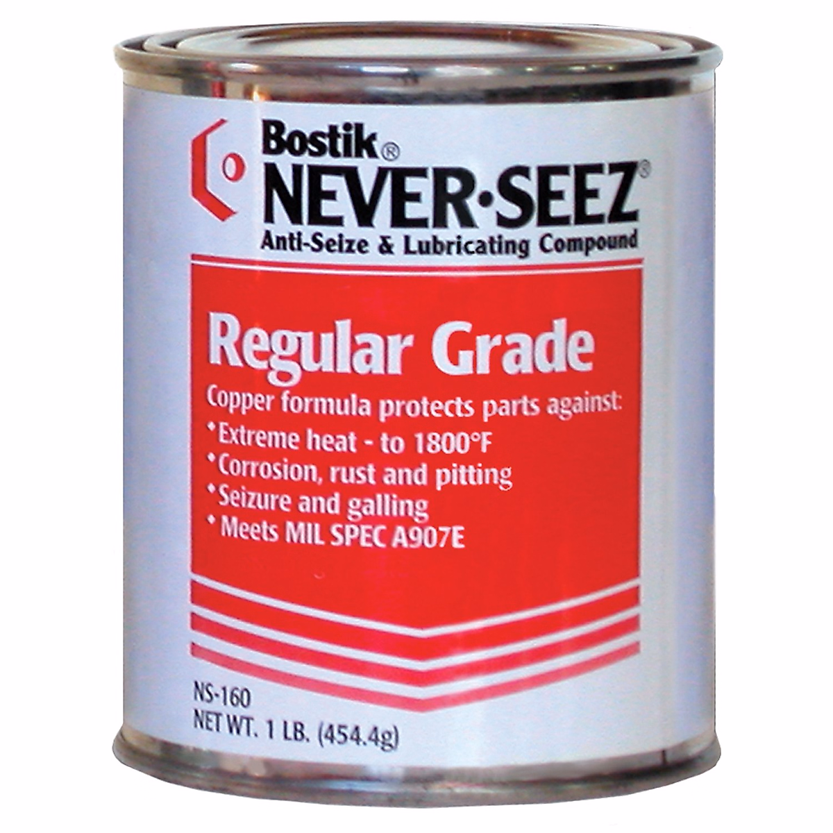 Never-Seez NS-160 Regular Grade Compounds, 16 oz., 1 lb. Flat Top Can