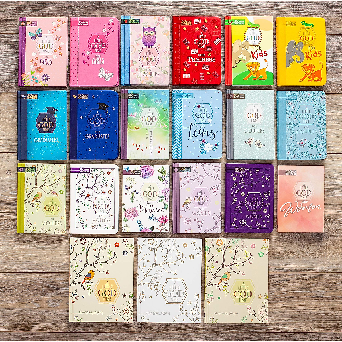 A Little God Time for Couples: 365 Daily Devotions (Hardcover) – Perfect Engagement, Wedding and Anniversary Gift for Couples