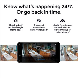 Google Nest Cam Outdoor or Indoor, Battery - 2nd Generation - 2 Count (Pack of 1)