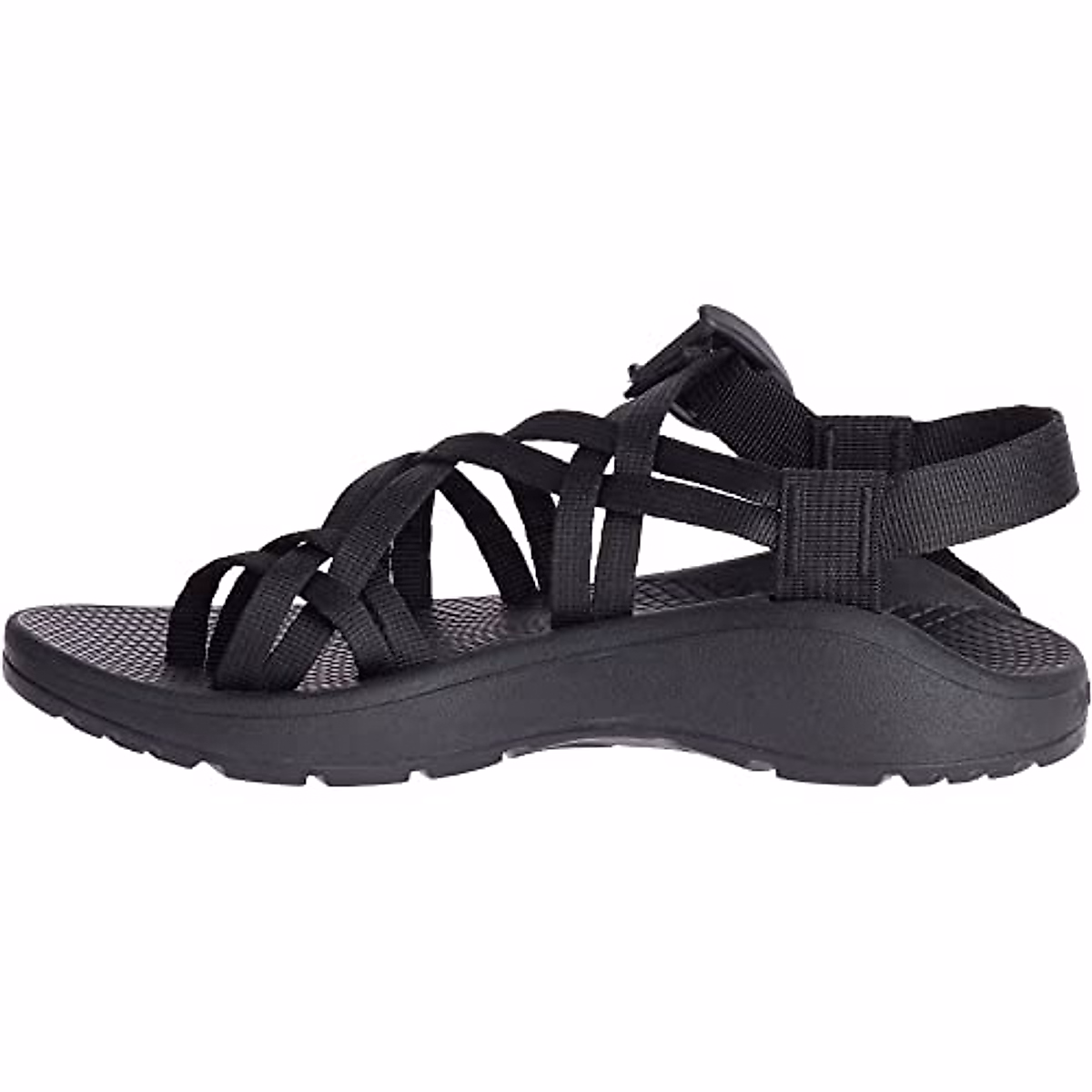 Chaco Women's ZX/2 Cloud Outdoor Sandal, Solid Black, 12