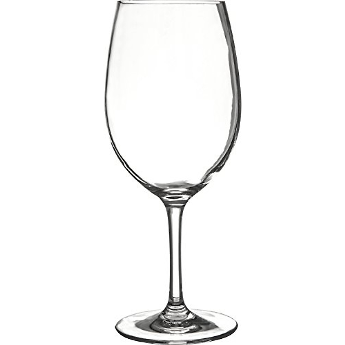 Carlisle FoodService Products Alibi Wine Glass Clear Glass for Restaurants, Catering, Kitchens, Plastic, 20 Ounces, Clear