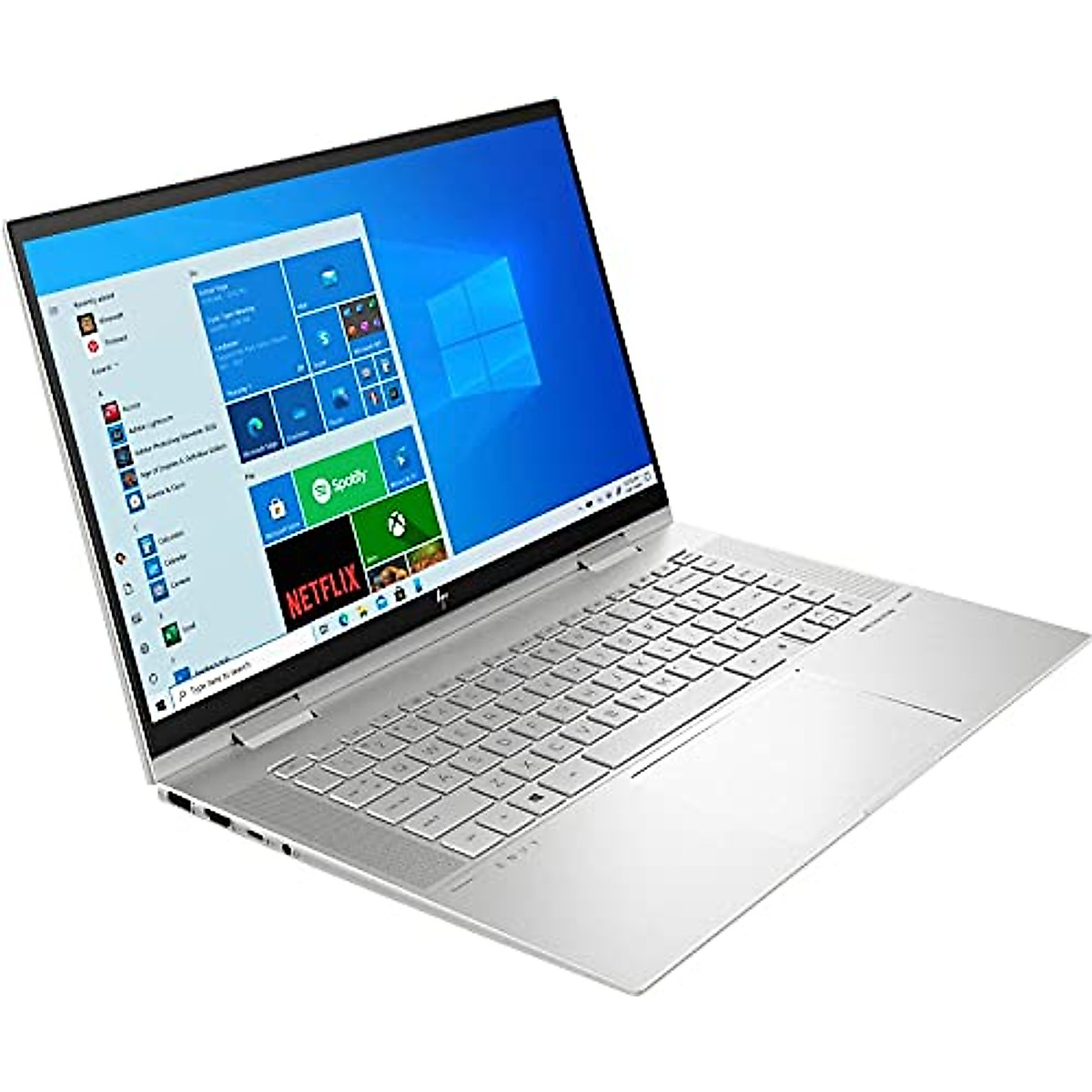 HP Envy X360 2-in-1 Business Laptop 15.6'' Diagonal FHD IPS Touchscreen 11th Gen Intel 4-Core i5-1135G7 (> i7-1065G7) 24GB DDR4 512GB SSD Backlit Fingerprint HDMI Win10 + 32GB Micro SD Card, Silver