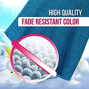 CrystalTowels Bath Towel Set Pack of 7 (27 x 52 Inches) 100% Cotton, Ultra Soft Highly Absorbent Bath Towel, Lightweight and Quick Drying Towels, Multi Colors Brights.