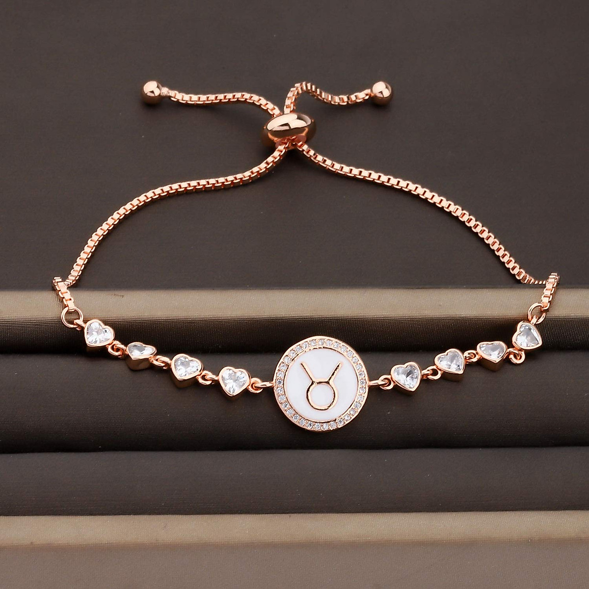 TGBJE Zodiac Constellation Bracelet Zodiac Sign Gift Horoscope Gift Birthday Gifts for Women (Taurus Bracelet)