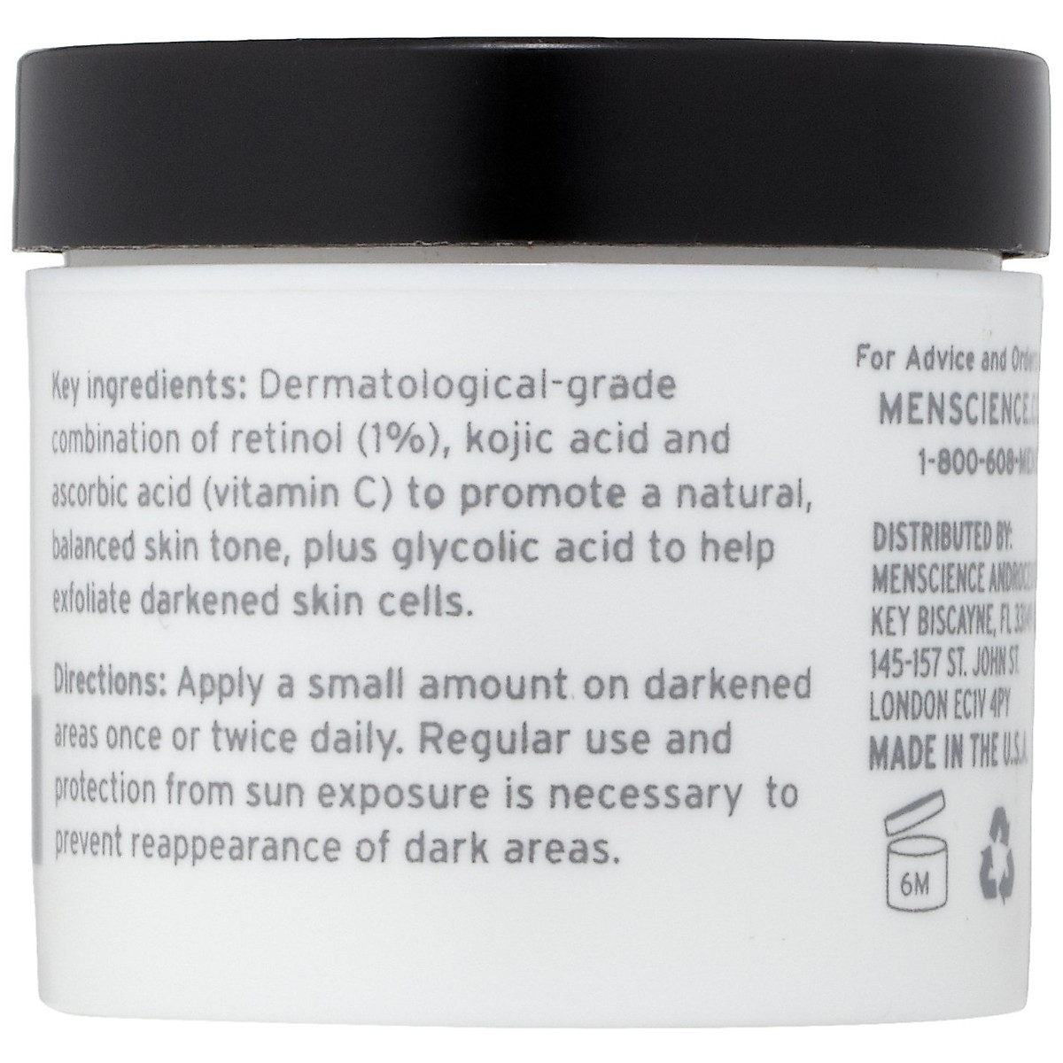MenScience Androceuticals Pigmentation Repair Formula, 2 oz (Pack of 1)