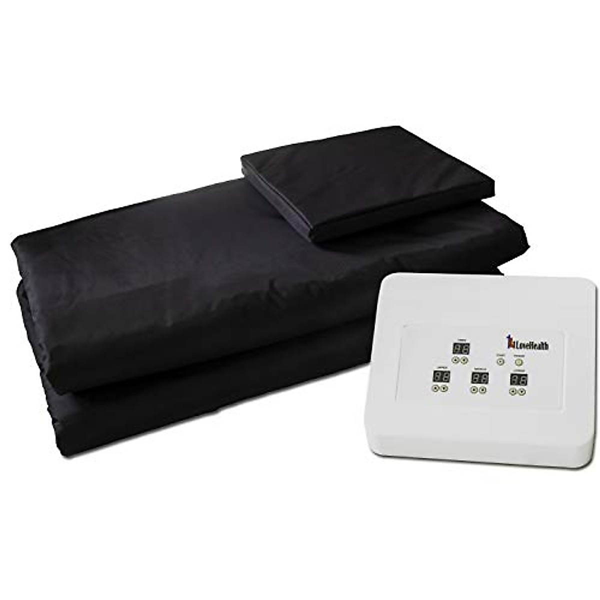 1Love Professional Sauna Blanket Zero EMF Technology, Durable Waterproof Nylon - Black, Far Infrared Therapy, 360° Complete Coverage