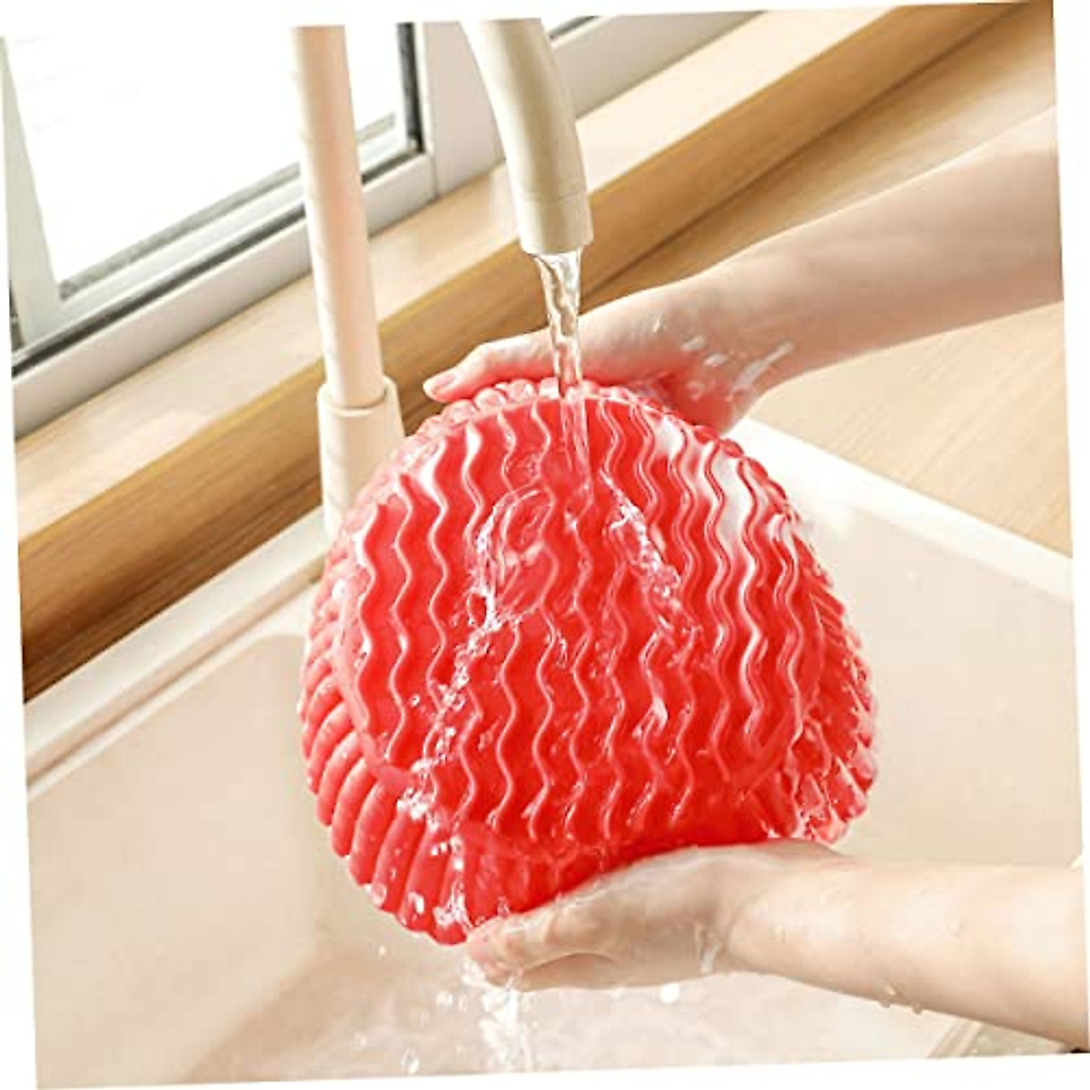 UPKOCH 8 Pcs air fryer pan oven basket air fryer Air Fryer Silicone Basket air fryer liner silicone baking mat accessories for air fryer large basket rubber Silica gel lift non stick