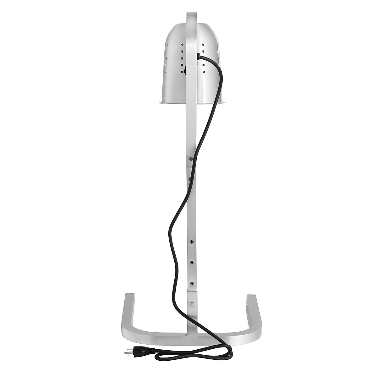 Kratos Bulb Warmer, One Bulb Heat Lamp, Silver, 120V, 250 Watts, Countertop Food Warmer for Restaurants (31M-001)