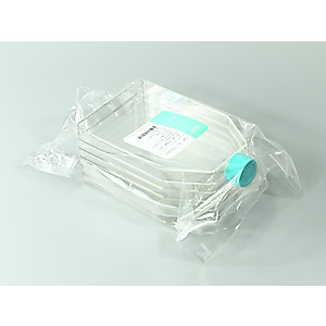 Nest Scientific 731002 5-Layer Polystyrene Cell Culture Flask, Vent Cap, Straight Neck, Tissue Culture Treated, Sterile, Clear, 1 per Pack, 8 per Case (Pack of 8)