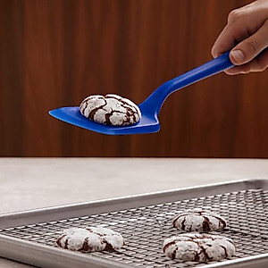 GIR: Get It Right Premium Silicone Spatula Turner - Non-Stick Heat Resistant Flip Spatula for Pancakes, Eggs, Cooking, Baking, and Mixing | Mini - 11 IN, Teal