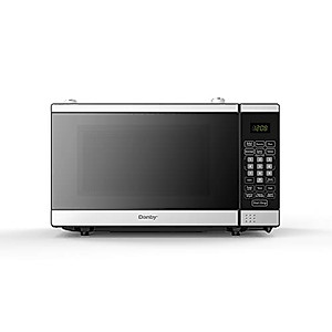 Danby DDMW007501G1 Countertop Microwave, Stainless Steel