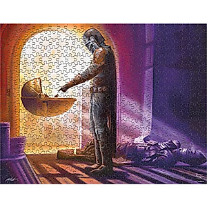 Ceaco - 4 in 1 Multipack - Thomas Kinkade - Mandalorian Collection - (4) 500 Piece Jigsaw Puzzles
