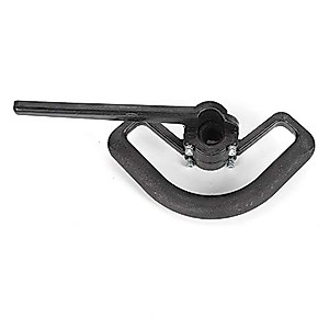 52cc Gas Power Nylon Brush Sweeping Broom Driveway Turf Lawns Artificial Grass Snow Clean Handheld Sweeper