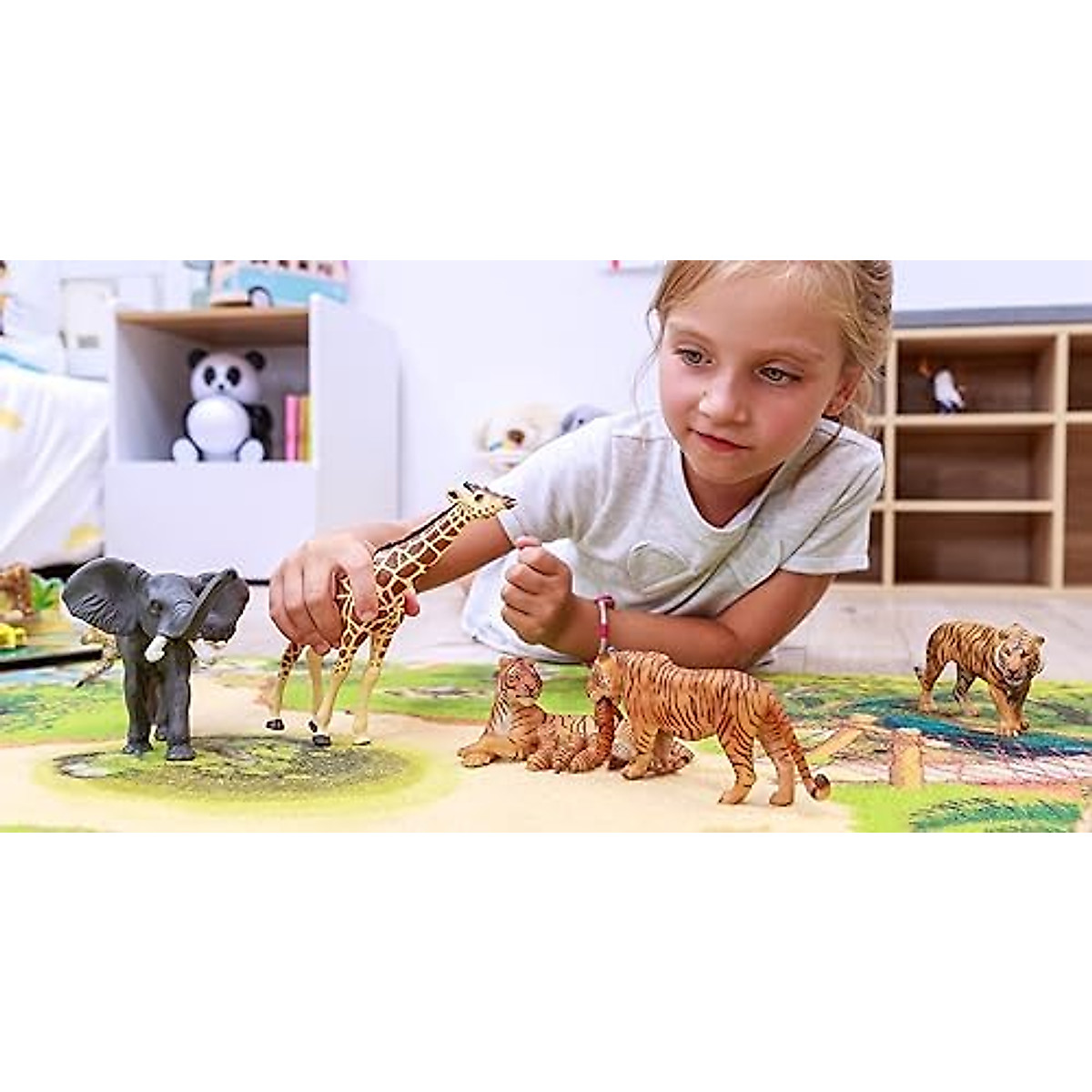 Papo -hand-painted - figurine -Wild animal kingdom - Gorilla -50034 -Collectible - for Children - Suitable for Boys and Girls- from 3 years old