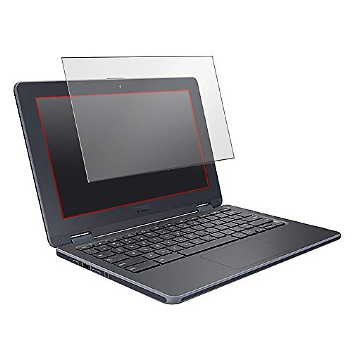 Puccy Privacy Screen Protector Film, Compatible with ASUS Chromebook C204 / C214-BW0029 11.6" Anti Spy TPU Guard （ Not Tempered Glass Protectors ） New