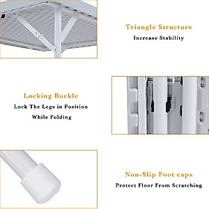 Allpop 35.4’’ Folding Mahjong Table, Square 4 Player Card Game Table with Longer Chip Trays, Cup Holders & Green Professional Tabletop for Domino, Poker, Jigsaw Puzzles