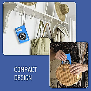 Digital Camera, Kids Camera for Teens Boys and Girls, 48MP 2.7K Digital Camera with 16X Digital Zoom, 32 GB SD Card and 2 Batteries Included (Blue)