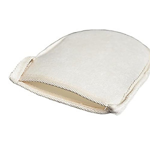 INGVY Dry Brushing Body Brush Natural Loofah Glove Soft Body Scrub Sponge Pad Male Female Bath Scrubber Mitt for Shower Spa Skin Clean Bath Gloves