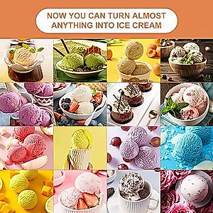 EVANEM 2/4/6PCS Creami Pints, for Ninja Creamy Pints Lids,16 OZ Creami Containers Reusable,Leaf-Proof for NC301 NC300 NC299AM Series Ice Cream Maker,Blue+Green-2PCS