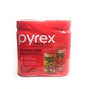 Beyond Jars 4-piece 32-ounce Meal Prep Set