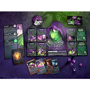 Dice Throne - Pyromancer v Shadow Thief