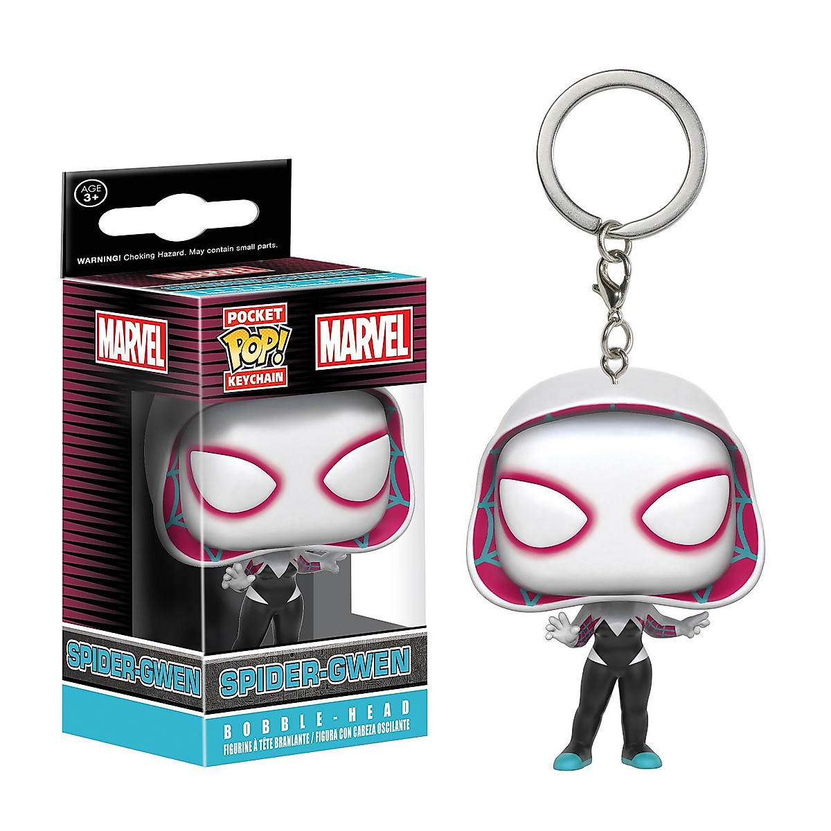 Funko Pocket POP Keychain: Marvel - Spider Gwen Action Figure