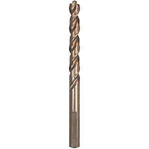 DEWALT DW1228 7/16-Inch Cobalt 3/8-Inch Reduced Shank Split Point Twist Drill Bit