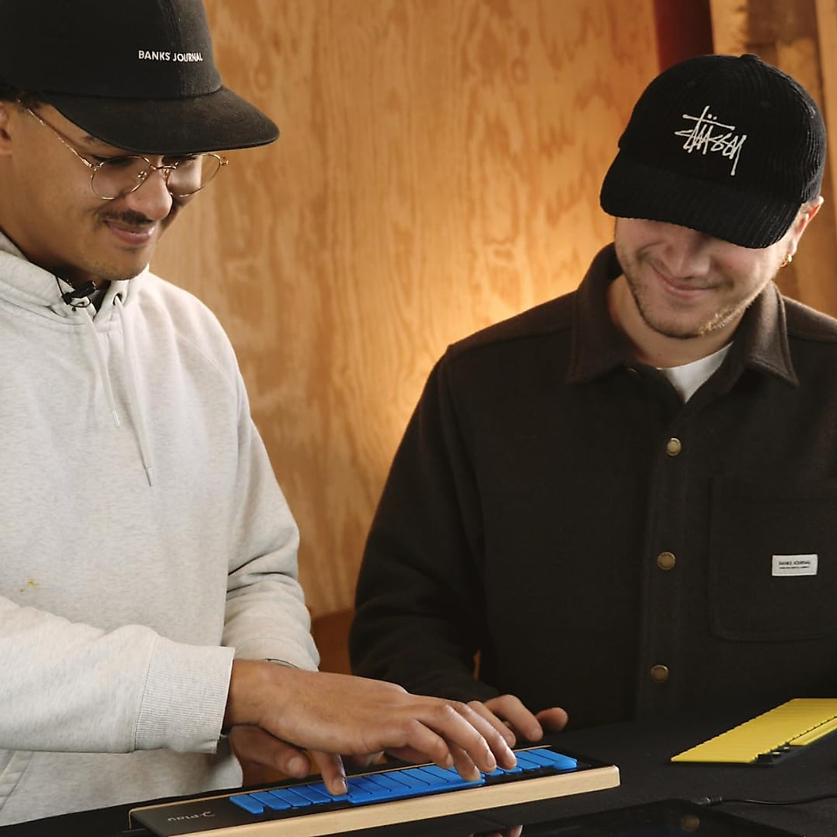 Keys Pad Accessory for J-Play MIDI controller - 17 Keys and Effect Zone, Dedicated Musical App Included, Plug & Play Music instrument Water Edition