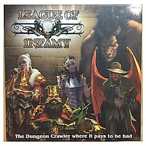 Mantic League of Infamy Master of Shadows KS Pledge - Occasionally Cooperative Dungeon Crawler Boardgame