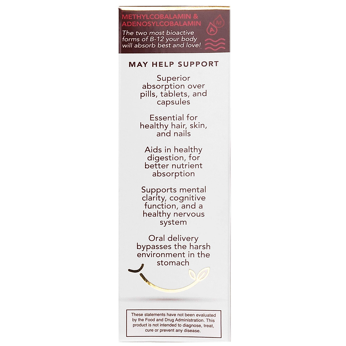 Liquid B12 Vitamin Sublingual – All-Natural Liquid Vitamin Vegan B12 Drops – Non-GMO Adenosylcobalamin Methylcobalamin B12 Supplement – Boost Your Immune System, Metabolism, Energy and Focus!