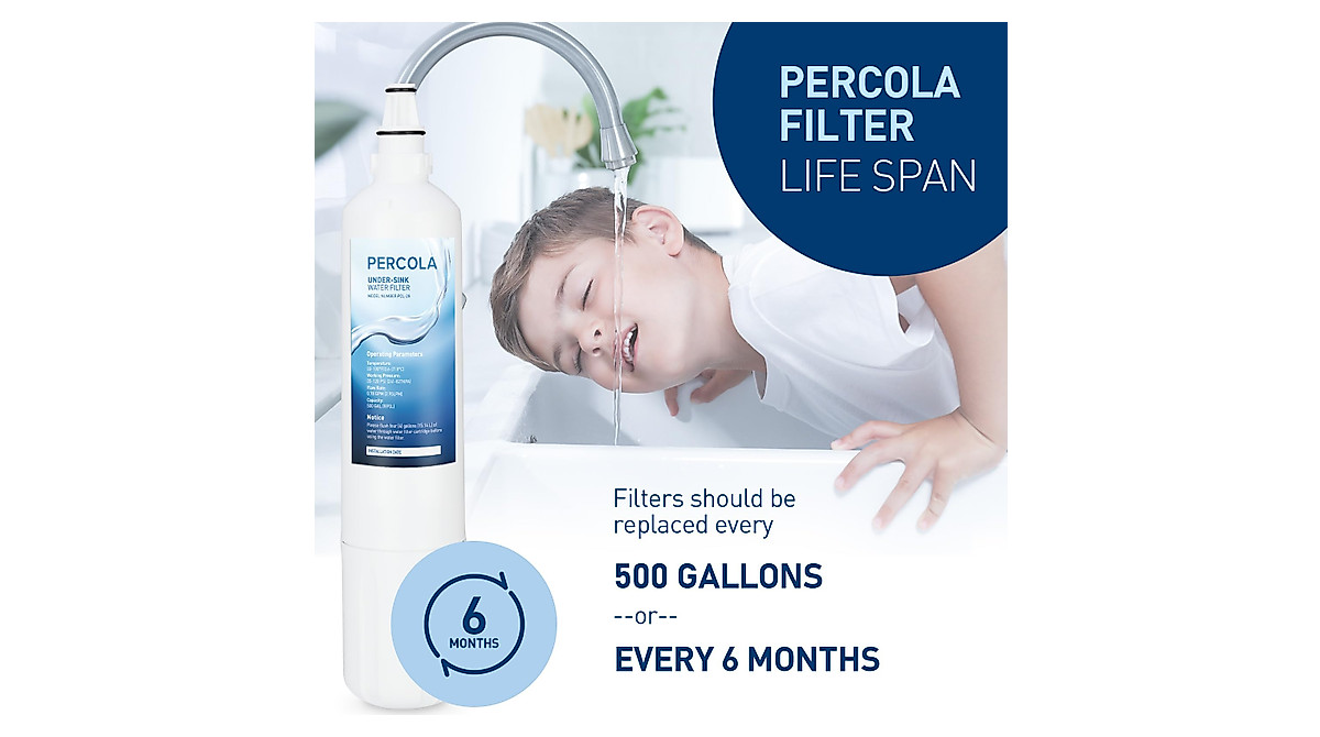 PERCOLA AP Easy C-Complete Under Sink Water Filter