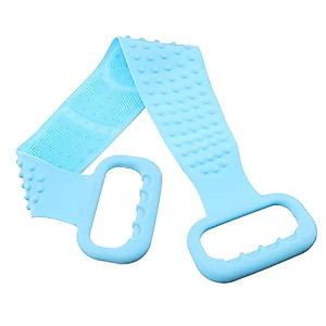 INGVY Dry Brushing Body Brush Brushsilicone Loofah Body Scrubber Bath Towel Shower Exfoliating Strap Exfoliator Men Exfoliate Scratcher Sponge Washer