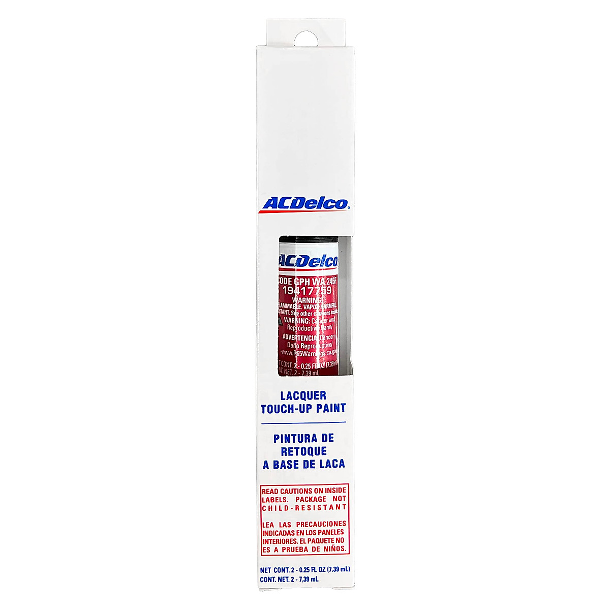 ACDelco GM Original Equipment 19417759 Red Mist Metallic (WA245F) Four-In-One Touch-Up Paint - .5 oz Pen
