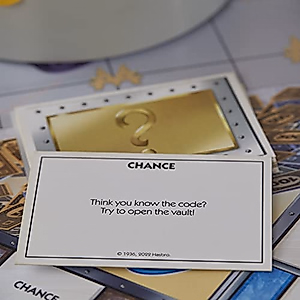 Monopoly Secret Vault Board Game for Kids Ages 8 and Up, Family Board Game for 2-6 Players, Includes Vault