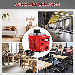 YaeCCC 2000W Voltage Transformer AC Variable Voltage Converter Transformer