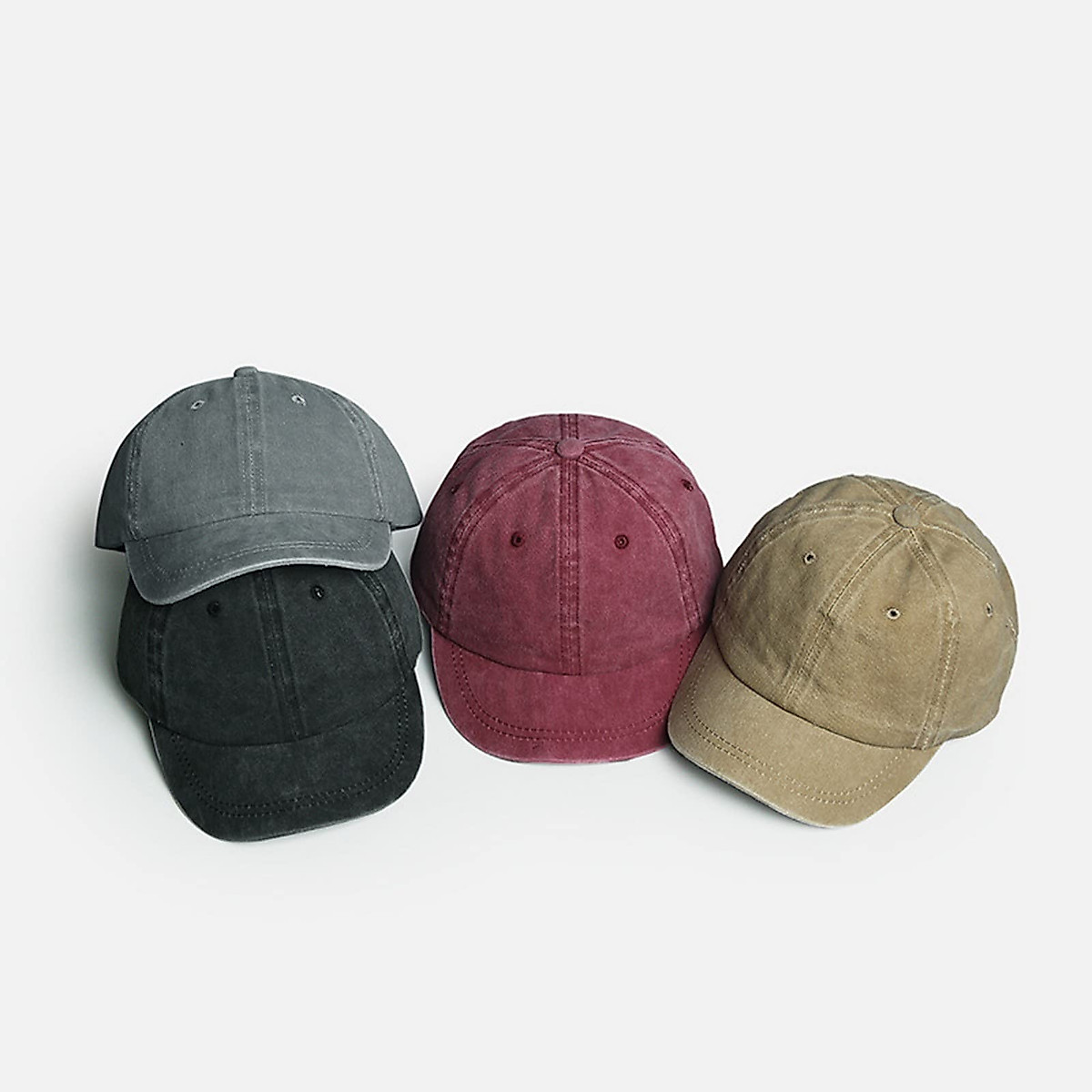 Faringoto All-Match Solid Color Baseball Cap Women's Summer Outdoor Sun Hat