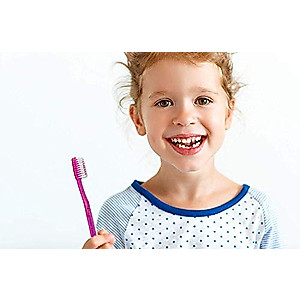 144 Kids Prepasted Toothbrushes Individually Wrapped - Bubblegum Disposable Toothbrushes - NO Water Needed, Just Start Brushing (144 Pack)