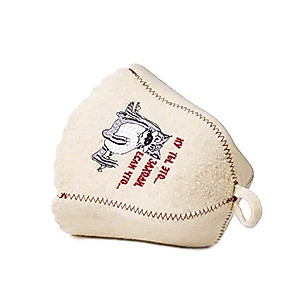 ASKOLD Ukrainian Sauna Hat Come if Something for Sauna Banya Bath House Sauna Hat Finnish - Ukraine Sauna Hat - Russian Banya Hat for Men Sauna Hat for Men Sauna Hats Russian
