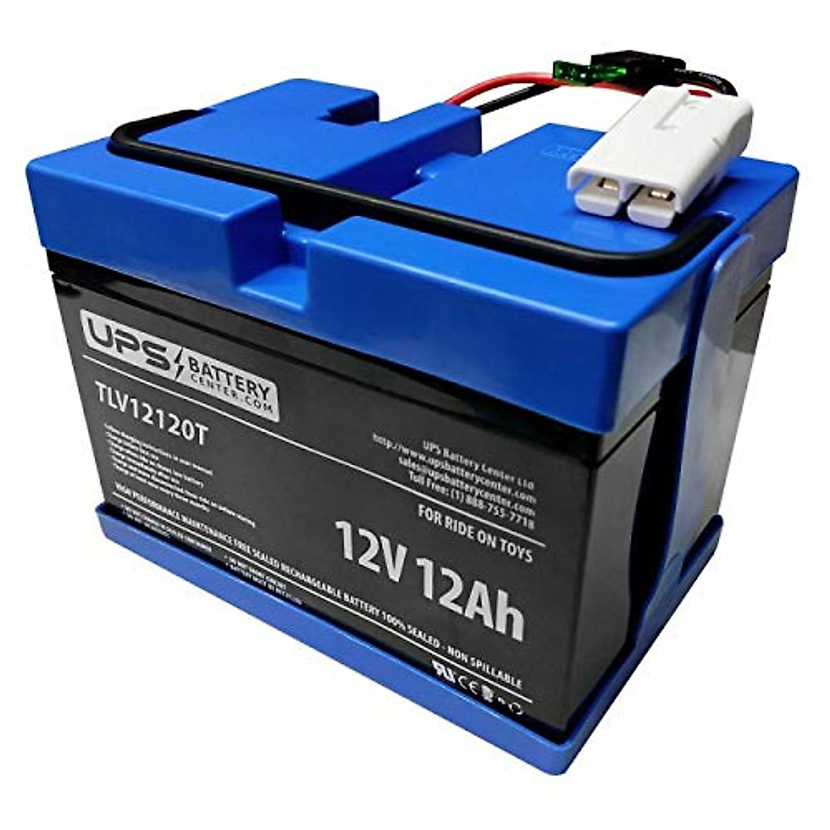 12 Volt Compatible Battery Replacement for Rollplay 12V Chevy Silverado by UPSBatteryCenter