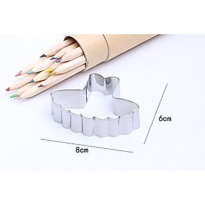 Funnytoday365 Cookie Cutter Metal Ballet Dress Cookie Cuttter Biscuit Mold Girl Favorite E421