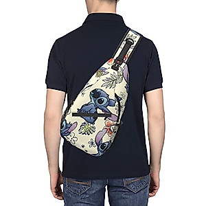 Sling Bag for Women Men Fanny Pack for Teenager Cute Crossbody Bag Mini Purse Backpack Anime Chest Bags For Travel Hiking