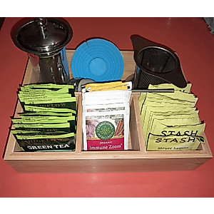 Tea Bag Holder, Tea Bag Storage Organizer, Tea Candy Basket, Sugar Packet Organizer, Coffee Station Condiment Organizer