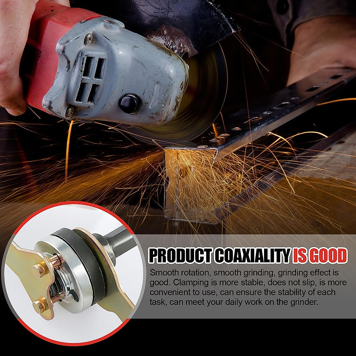 Generic Drill Angle Grinder Adapter | Rod Drill Grinder | Angle Grinder Conversion | Drill Extension Rod - Angle Grinder Adapter Conversion for Electric Drills, Tool Set for Grinding, Slicing, Glass