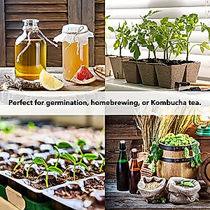 BN-LINK Durable Seedling Heat Mat Warm Hydroponic Heating Pad Waterproof 3" x 20" for Seed Starting Greenhouse and Germination