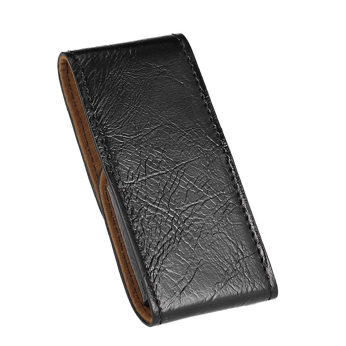 Men PU Leather Razor Pouch Shave Beard Shaver Handbag Pouch Safety Razor Case Storage Bag Double Edge Razor Holder