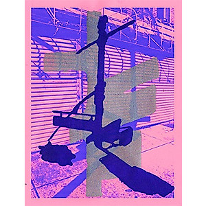 Brooklyn street shadow screenprint