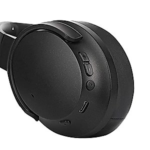 Morpheus 360 Aspire 360 Wireless Over Ear Headphones, Bluetooth Headset with Microphone, Digital Signal Processing, CVC 8.0 NC Mic, 40 Hour Playtime, USB Type C Fast Charging, Travel Case HP7750B